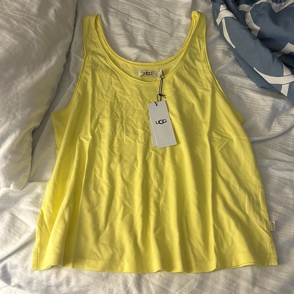 UGG | Tops | Nwt Ugg Small Yellow Soft Lightweight Flowy Tank | Poshmark